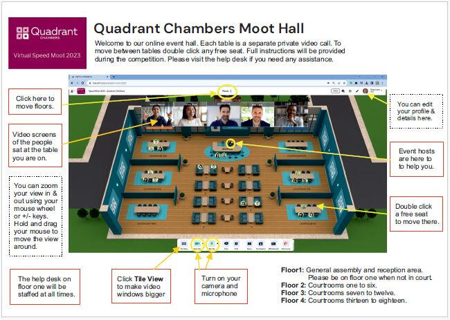 Quadrant Chambers Speed Moot